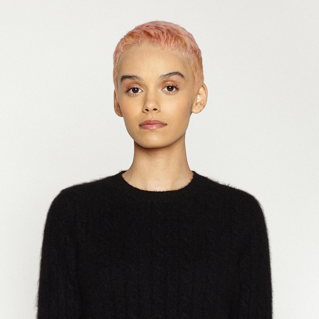 CABLE KNIT CASHMERE SWEATER | Butcher James