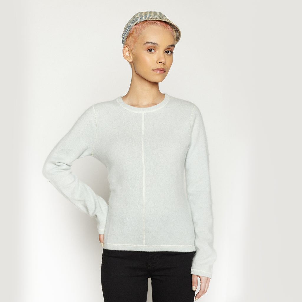 CASHMERE CREW SWEATER | Butcher James